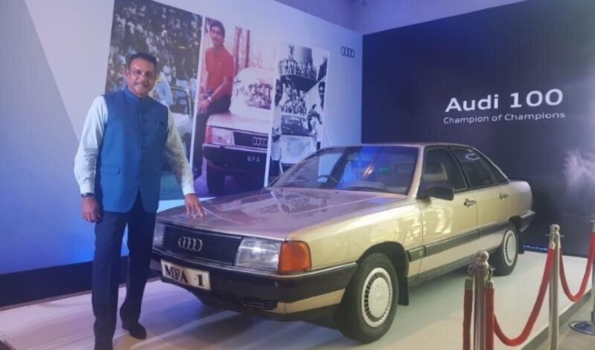 Ravi Shastri - Audi: రవిశాస్త్రి గెలిచిన అవార్డు.. 35ఏళ్ల పాత ఆడి కార్ ...