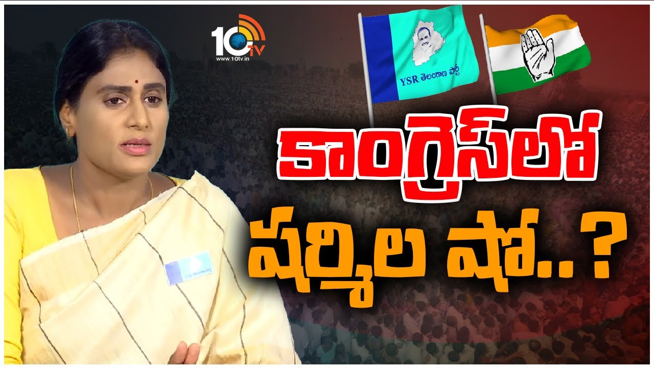 YS Sharmila: షర్మిల, కాంగ్రెస్ మధ్య రాయబారం నడిపిందెవరు.. విలీనానికి అంతా సిద్ధమా? | Ys sharmila ...