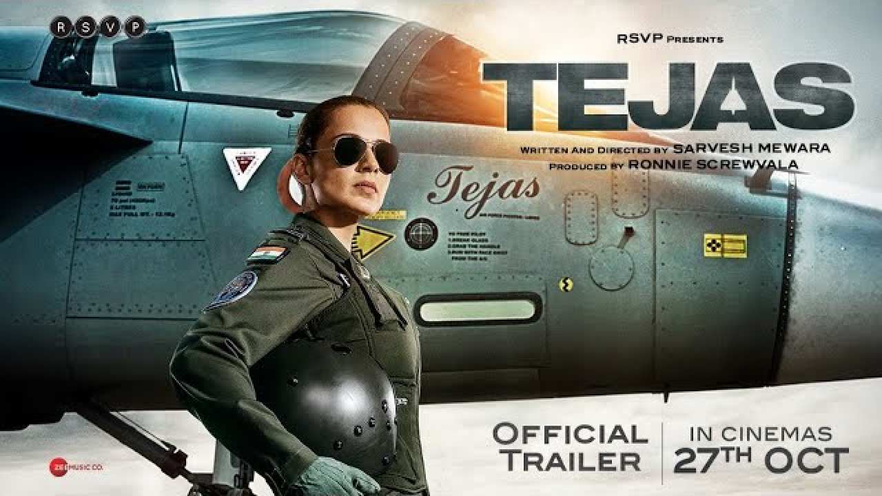 Tejas Trailer : కంగనా రనౌత్ ‘తేజస్’ ట్రైలర్ రిలీజ్.. ఫైటర్ జెట్ పైలెట్‌గా కంగనా యాక్షన్ సీన్స్ ...