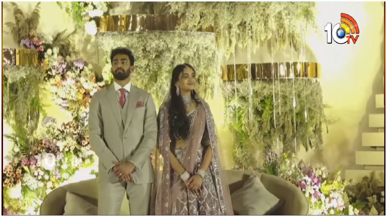 షర్మిల కుమారుడి నిశ్చితార్థానికి హాజరైన అతిరథ మహారథులు.. 150 రకాల ...